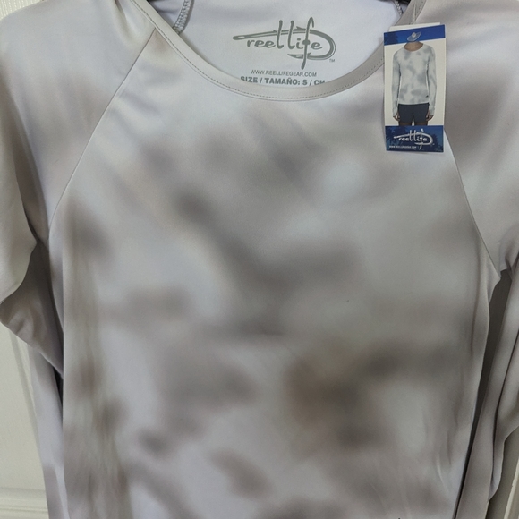 reel life | Tops | Reel Life Size Small Long Sleeve Uv Shirt | Poshmark